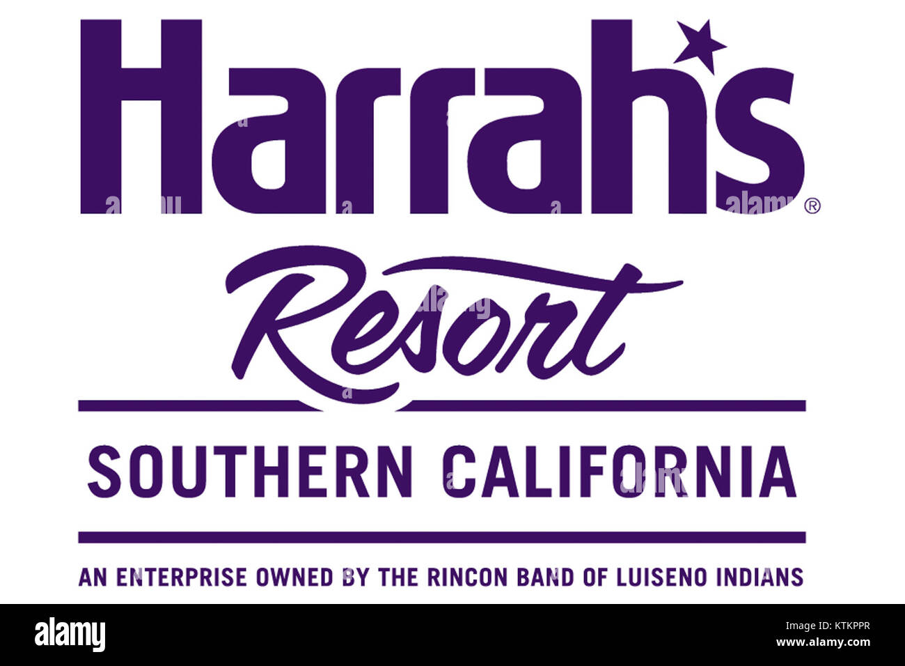 The Harrah's Resort Southern California logo represents the brand ...