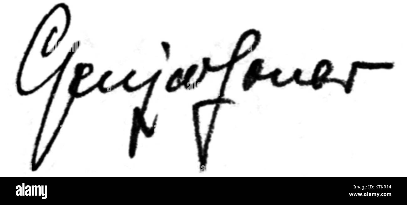 Signature of German photographer Genja Jonas (1895â€“1938), known for ...
