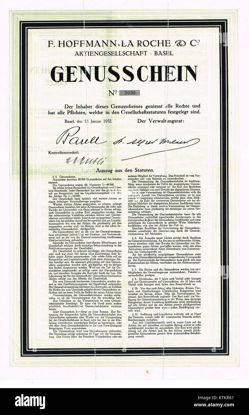 Hoffmann la roche Cut Out Stock Images & Pictures - Alamy