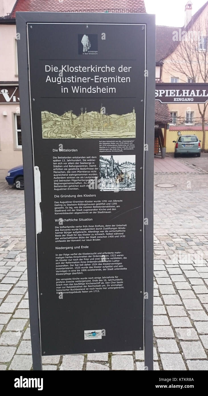 Bad Windsheim is a town in Germany known for its well-preserved ...