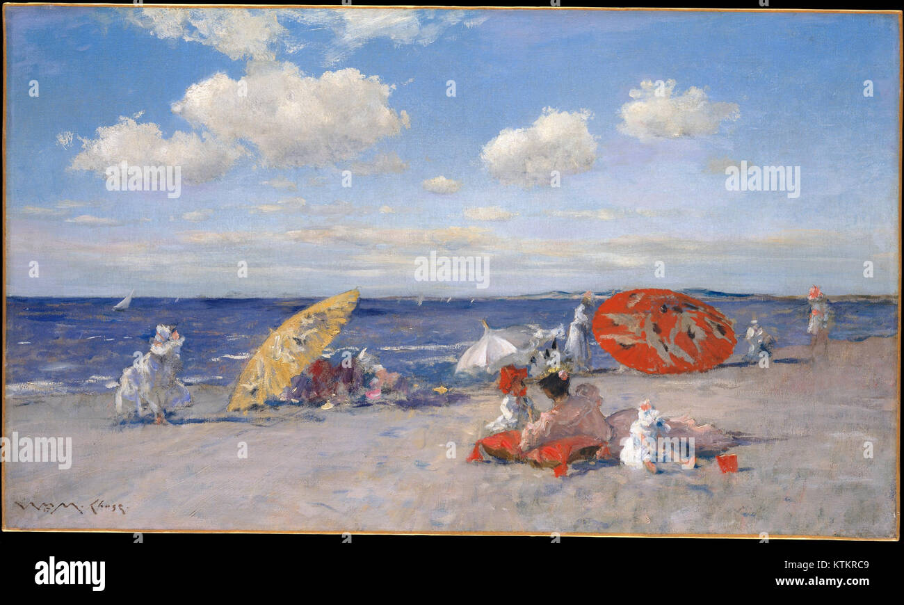 Impressionist painting beach hi-res stock photography and images - Alamy