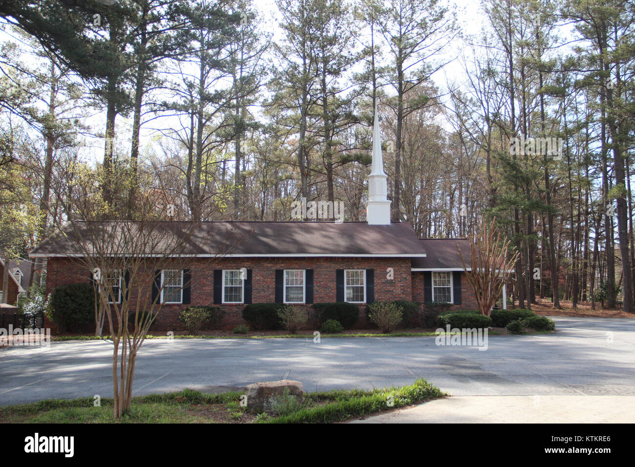 The Berkeley Lake Chapel, captured in March 2017, is a notable building ...