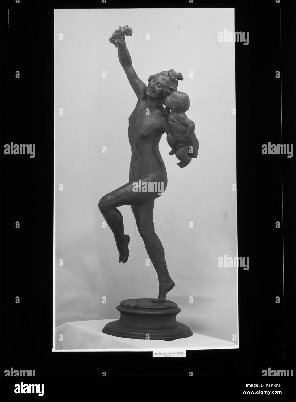 *Bacchante and Infant Faun* is a sculpture by an unknown artist, housed ...