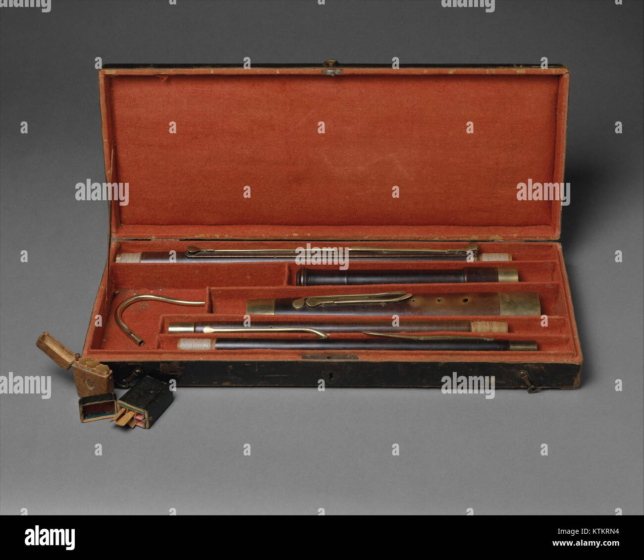 A detailed image of a bassoon from the collection of the Metropolitan ...