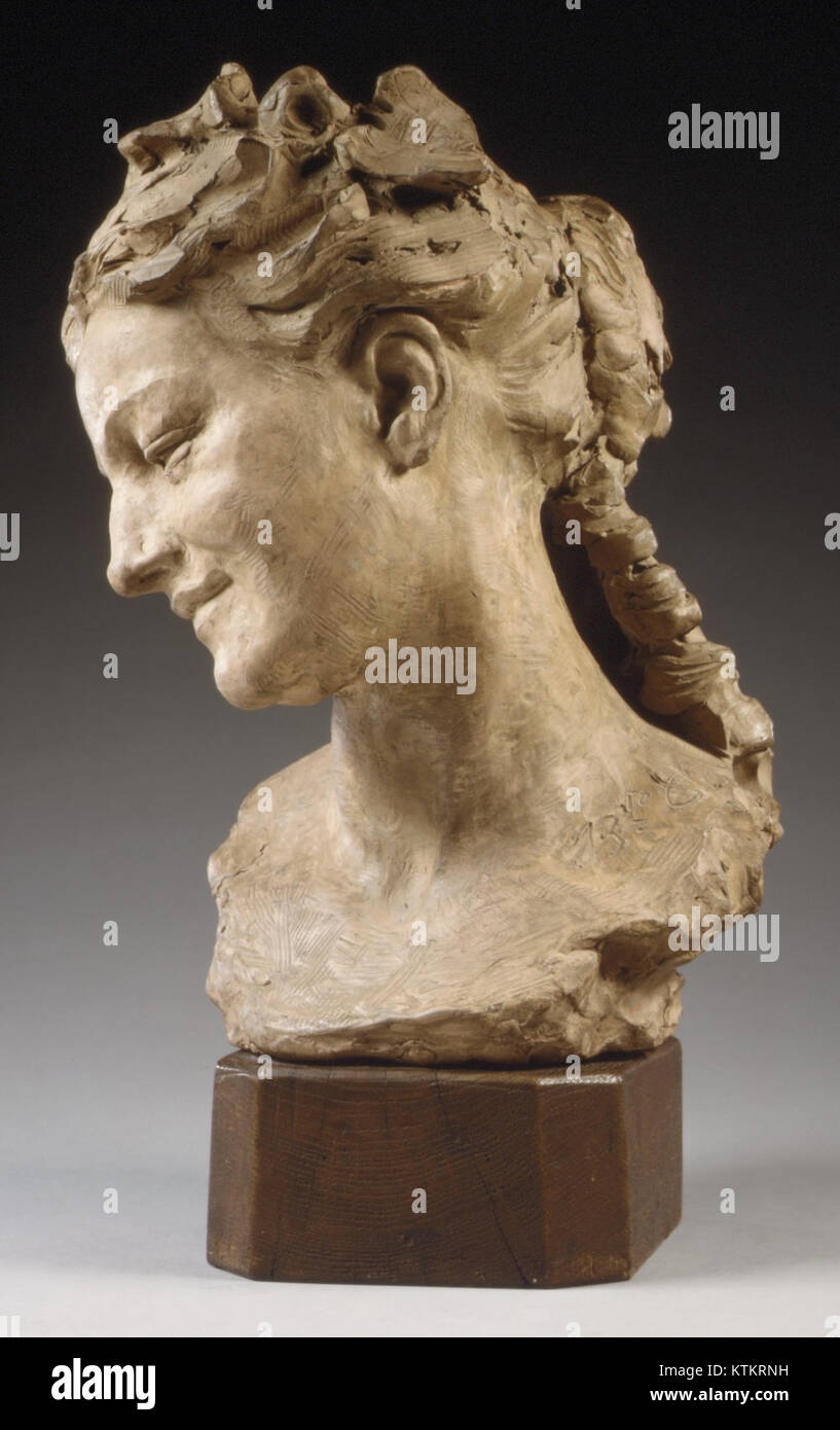 Bacchante with Lowered Eyes is a classical sculpture that portrays a ...