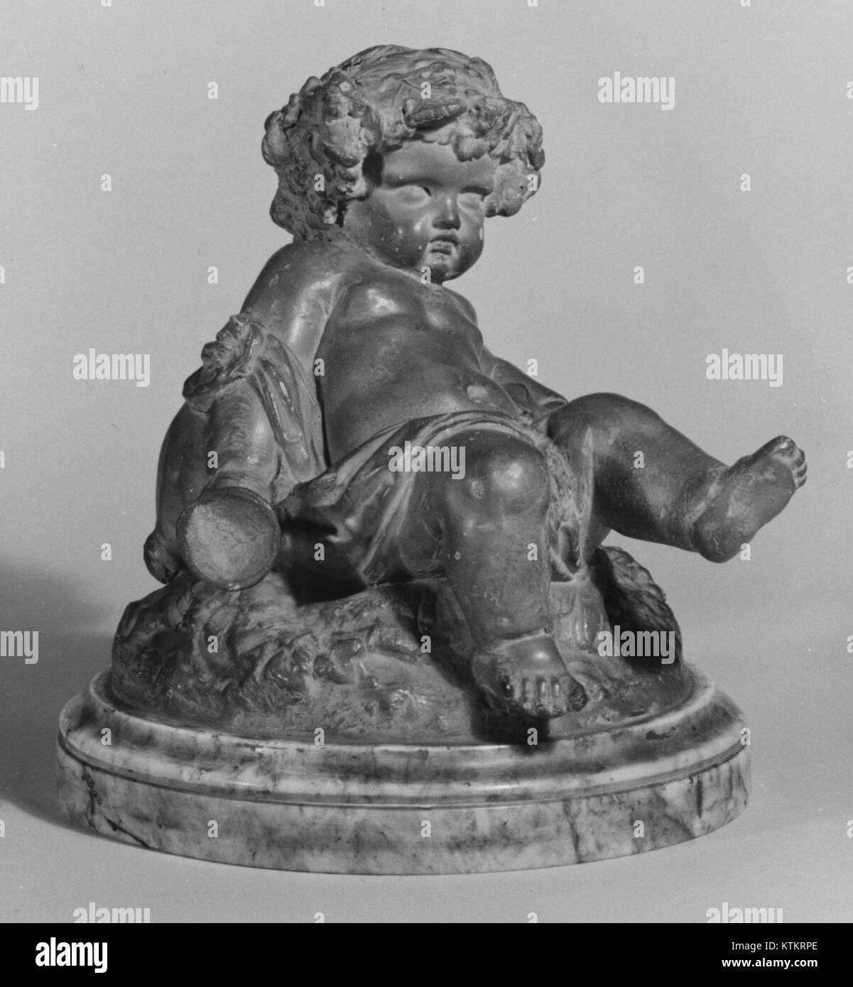 'Bacchic Infant' is a late 18th-century terracotta statuette by French ...
