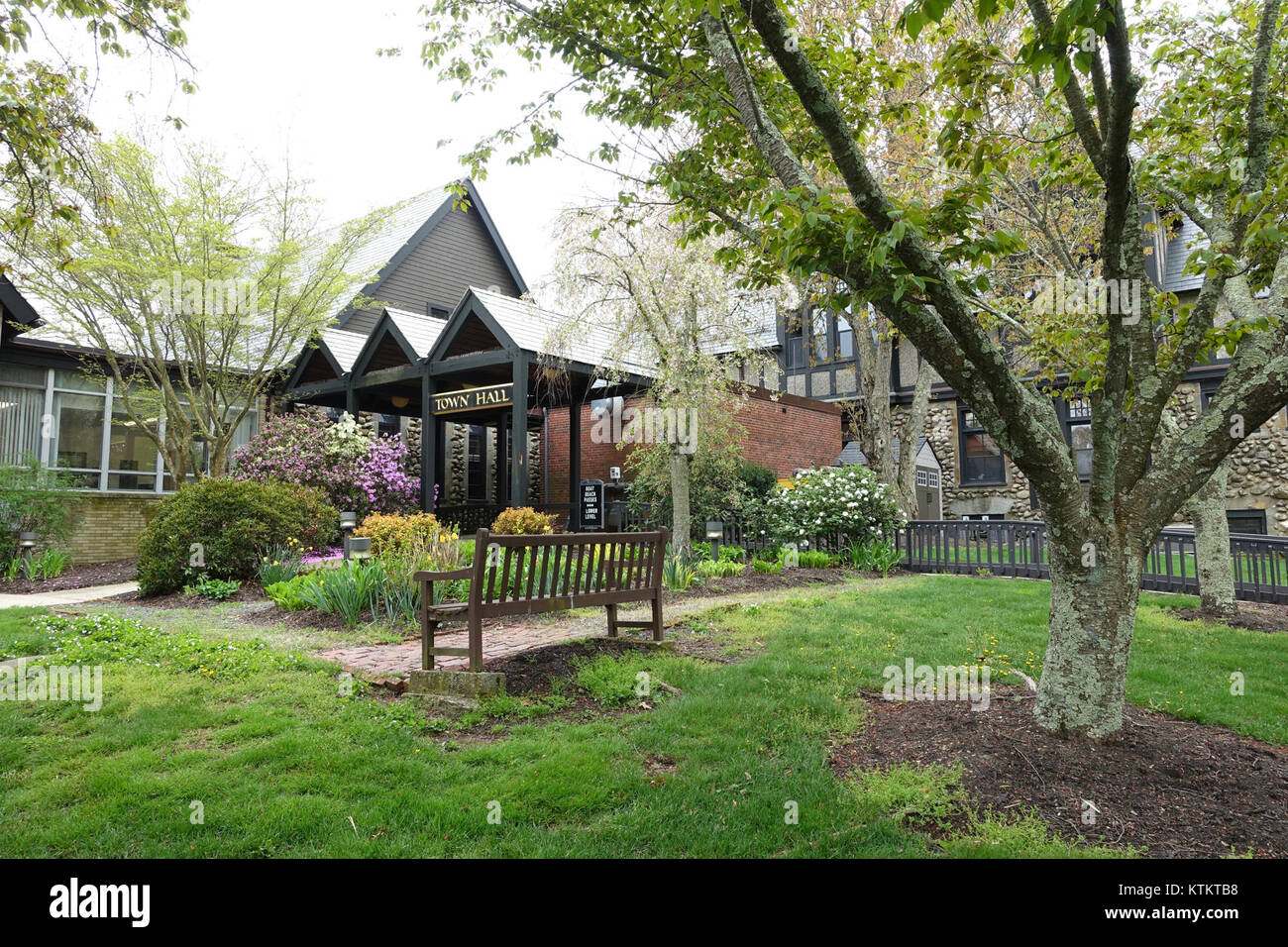 Barrington Town Hall, located in Rhode Island, is a historic municipal ...