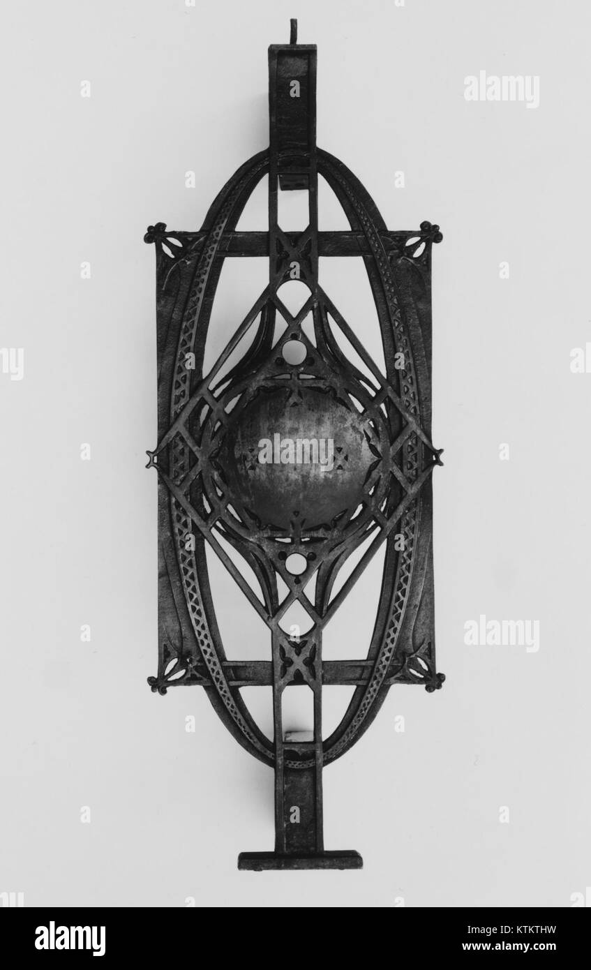 This copper-plated cast iron baluster, designed by Louis H. Sullivan ...