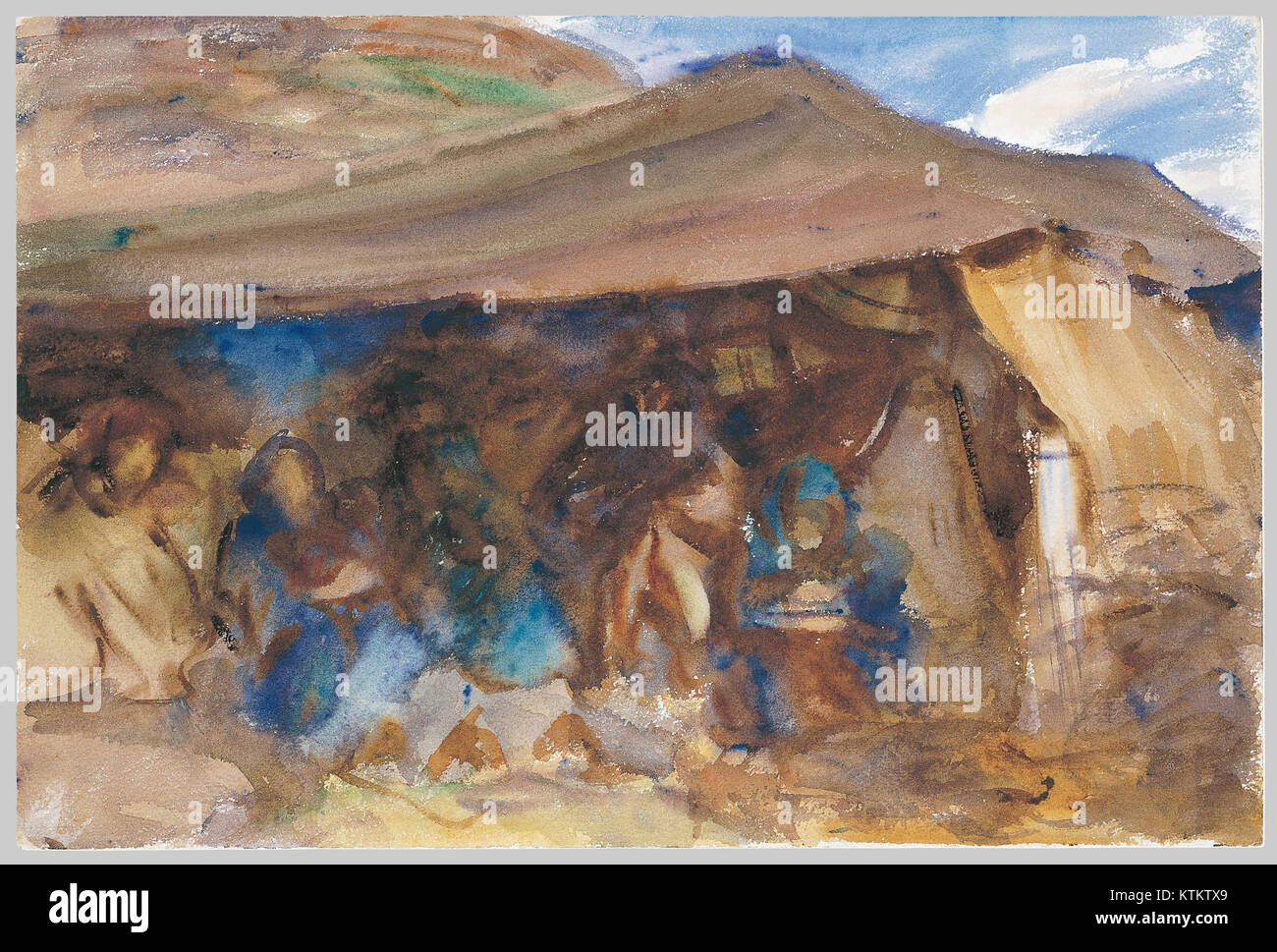 The Bedouin Tent, an artifact at the Metropolitan Museum of Art ...