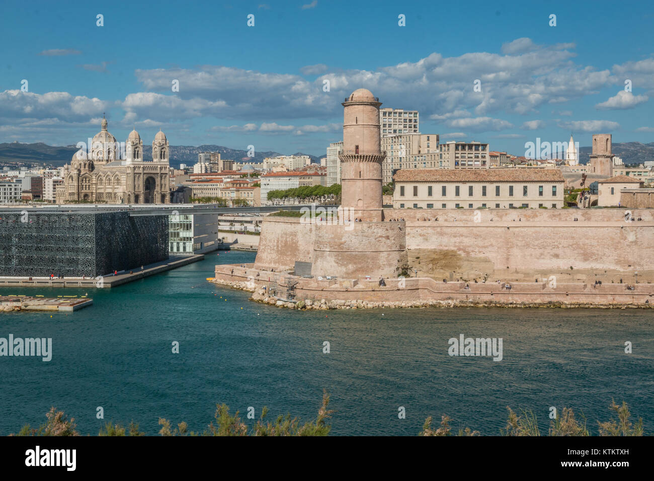 Fort in Marseille Stock Photo - Alamy