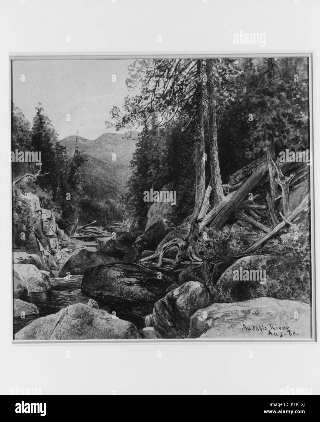 The ausable river hi-res stock photography and images - Alamy