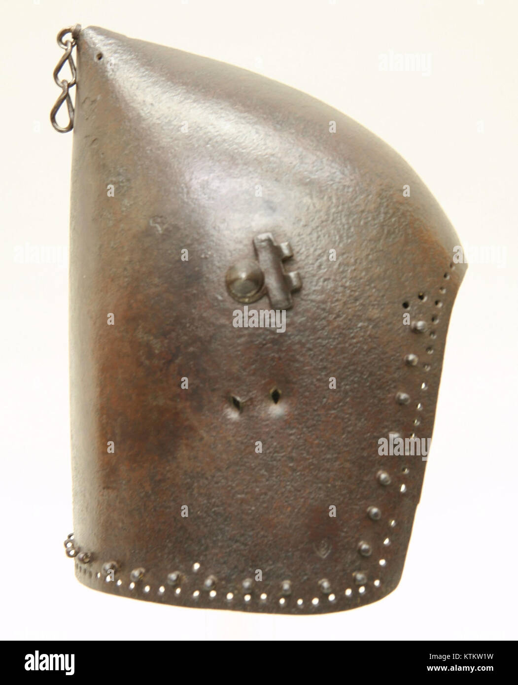 The Bascinet, part of the MET collection, is a type of medieval helmet ...