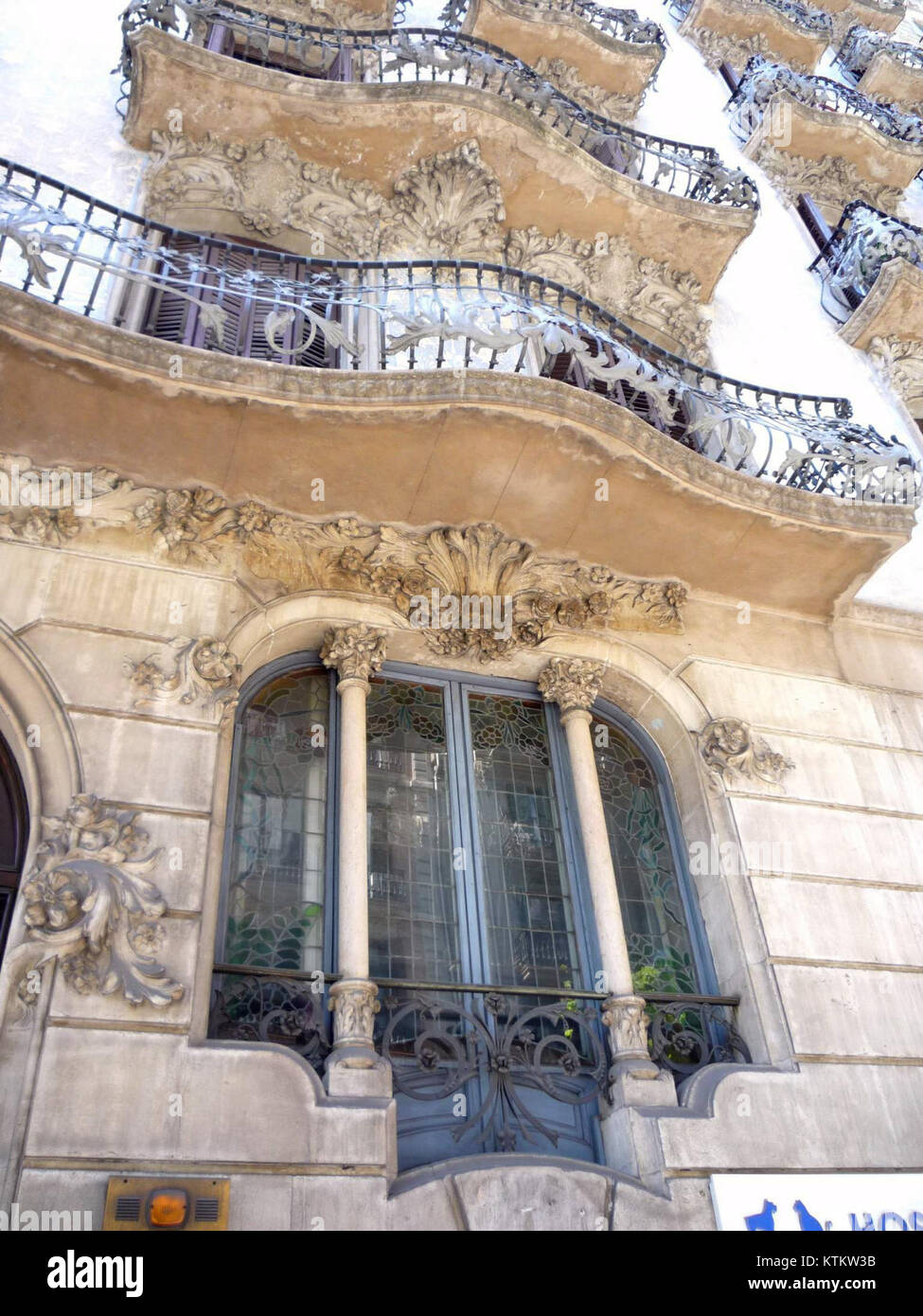 This image captures the unique architectural features of balconies in ...
