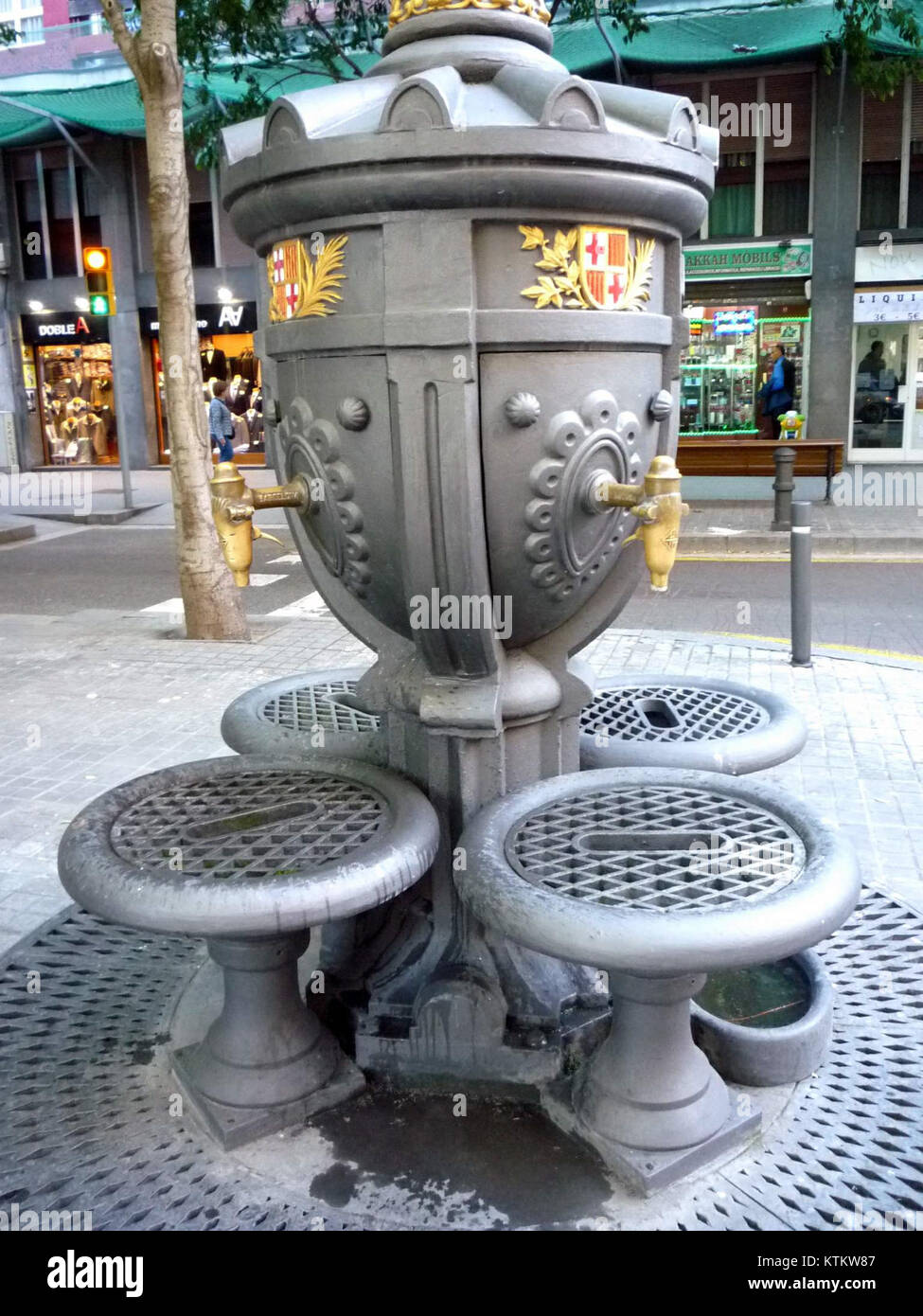 The Barcelona Fountain is a notable feature in the city of Barcelona ...