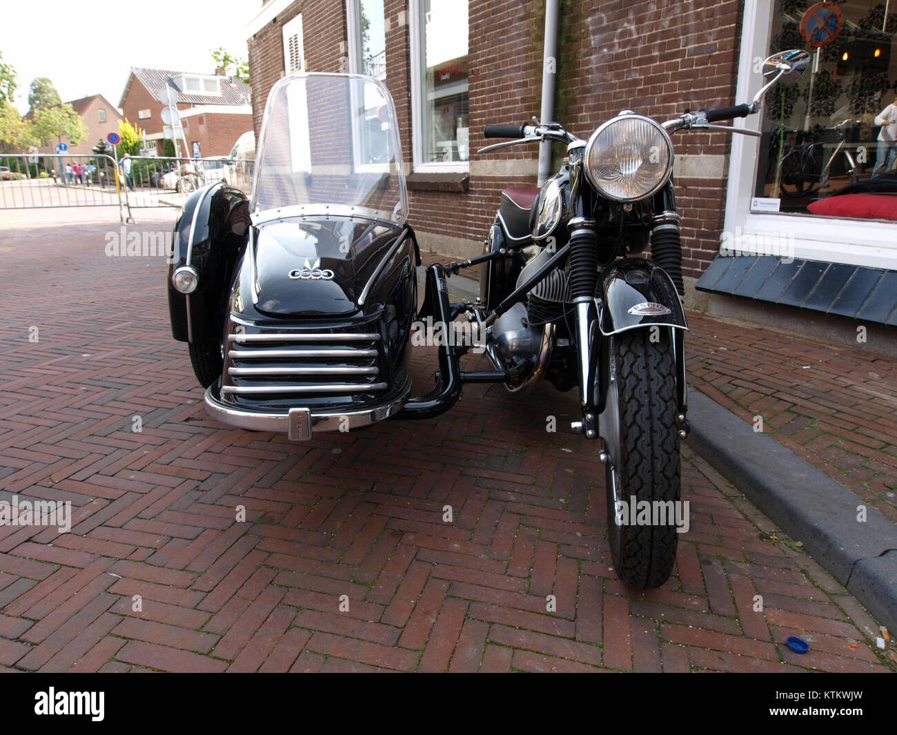 This image features an Auto Union motorcycle, a historic vehicle known ...