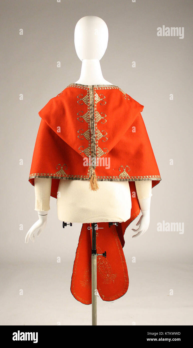 This Bashlik, cataloged as MET C.I.37.44.18 B2, is a traditional fur ...