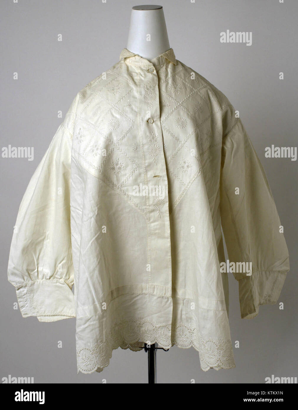 The Bed Jacket, part of the MET collection, is a 19th-century garment ...