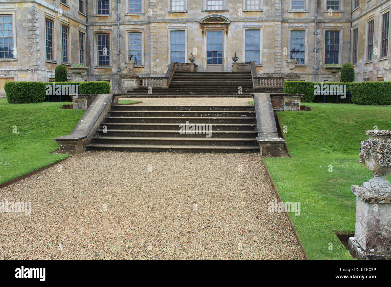 The Dutch garden steps at Belton House provide an example of classical ...