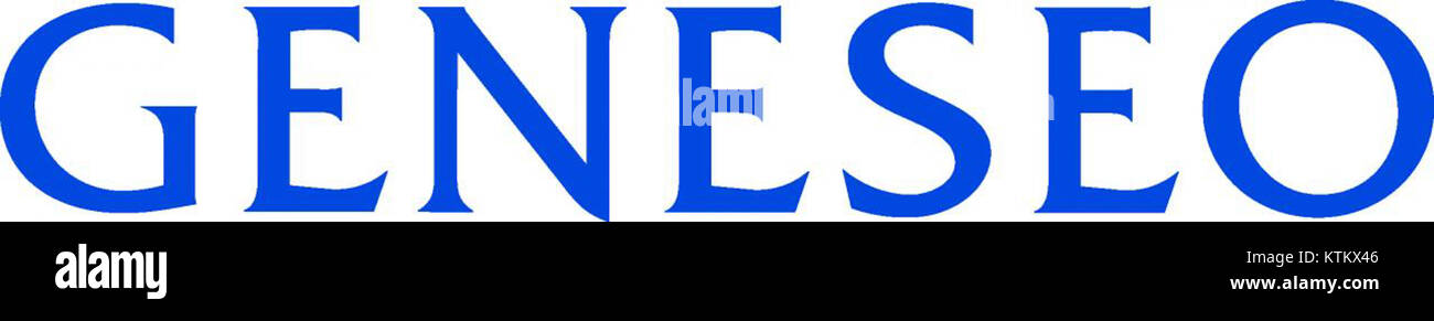 The Blue SUNY Geneseo Wordmark is a logo representing the State ...