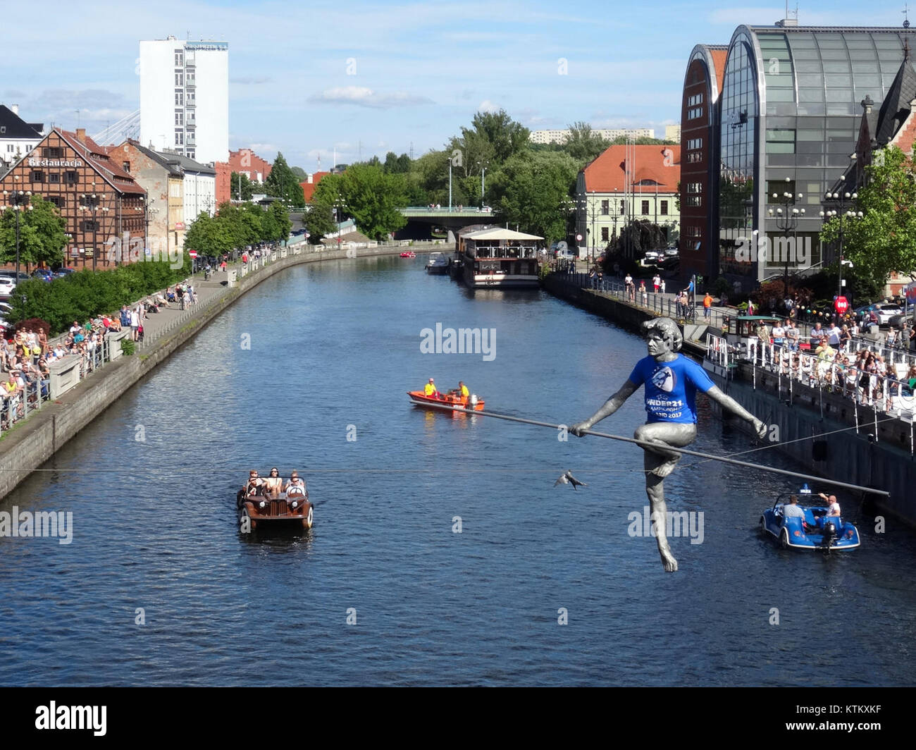 The Bdg Slackline Games, held in 2017, are an annual event showcasing ...