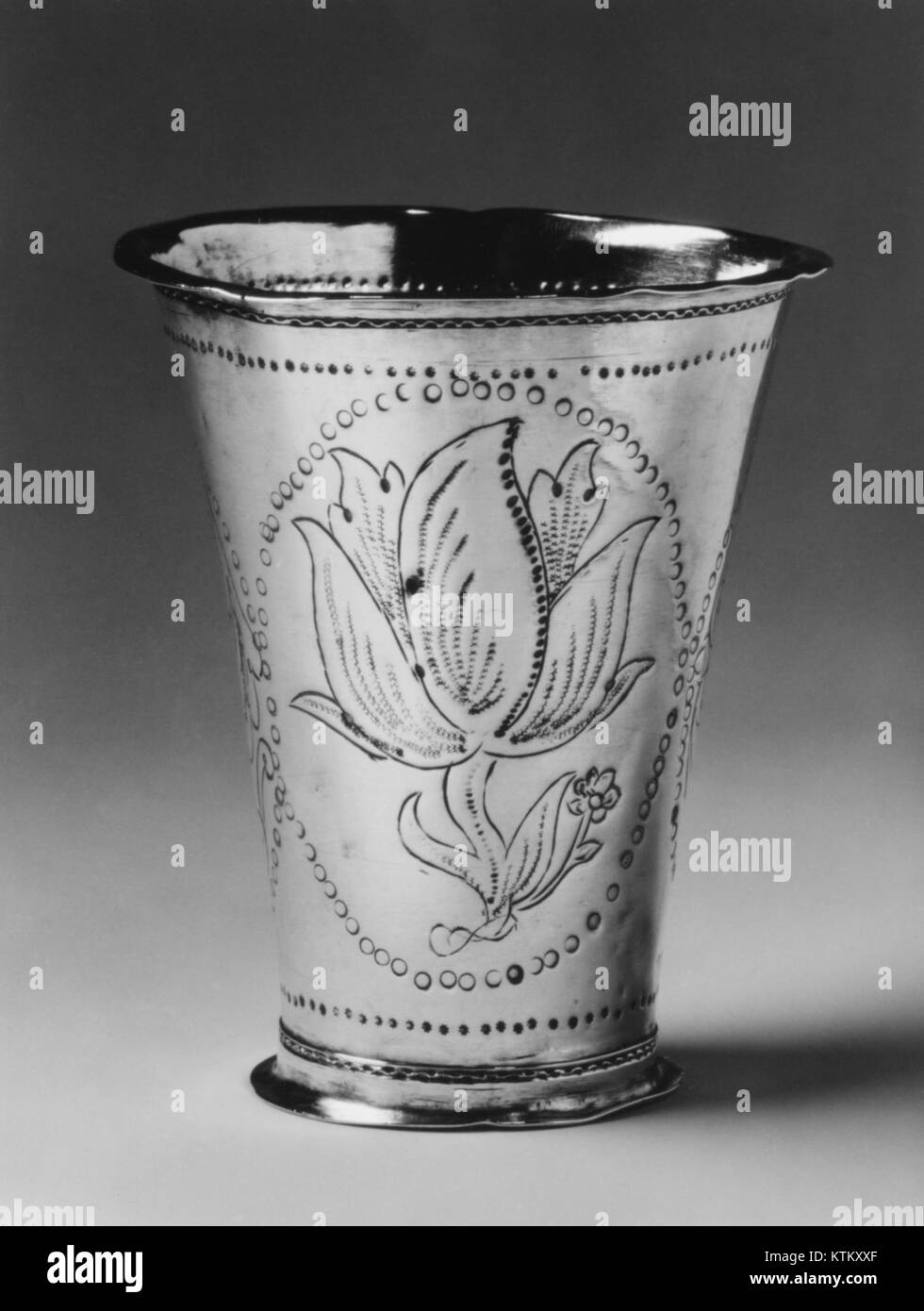 A beaker from the Metropolitan Museum of Art's collection, cataloged as ...