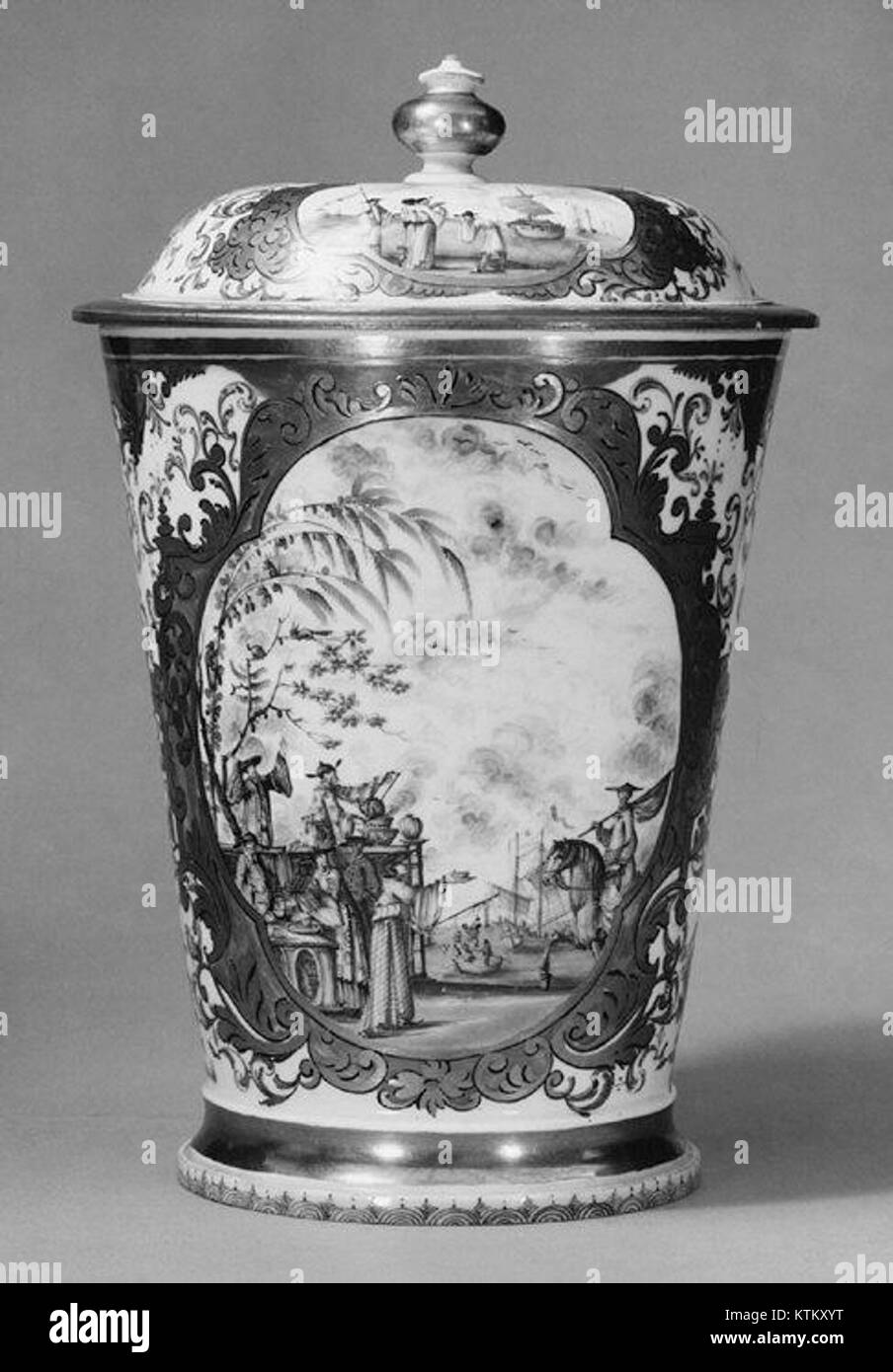 This beaker with a cover, held in the Metropolitan Museum of Art ...