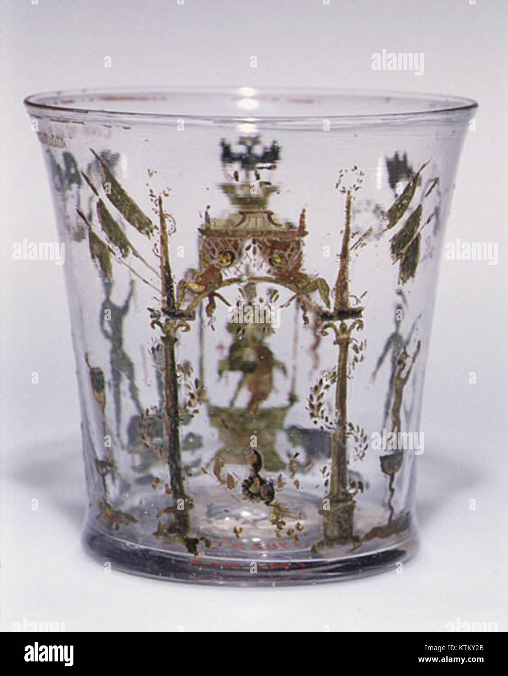 A beaker from the collection of the Metropolitan Museum of Art ...