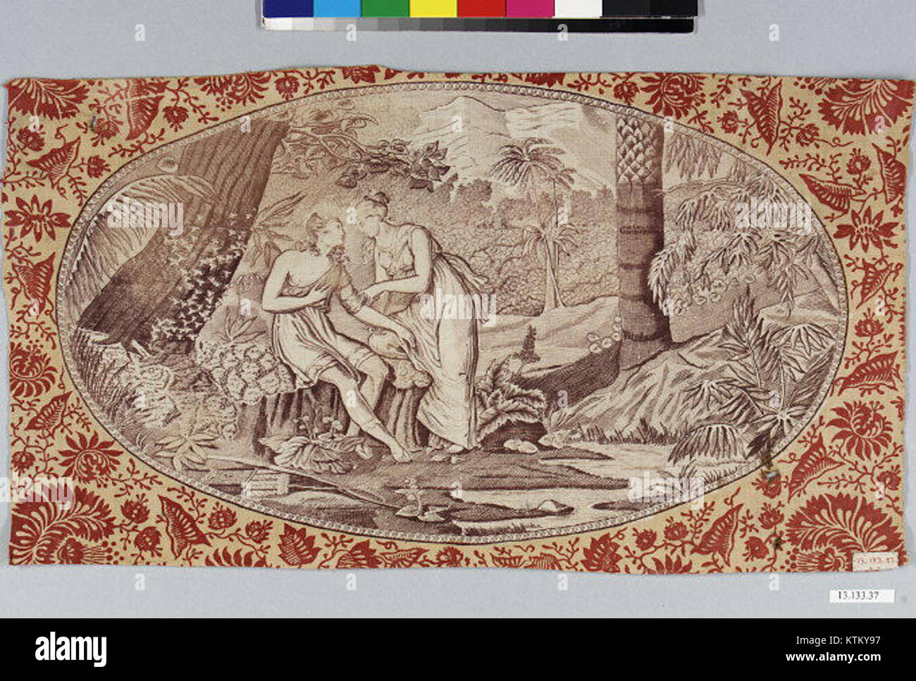 'Atala and Chactas' is a piece of art depicting characters from the ...
