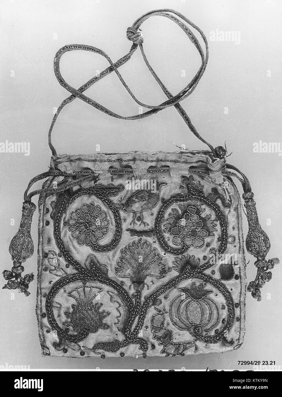 This historical bag, cataloged in the Metropolitan Museum of Art, is a ...