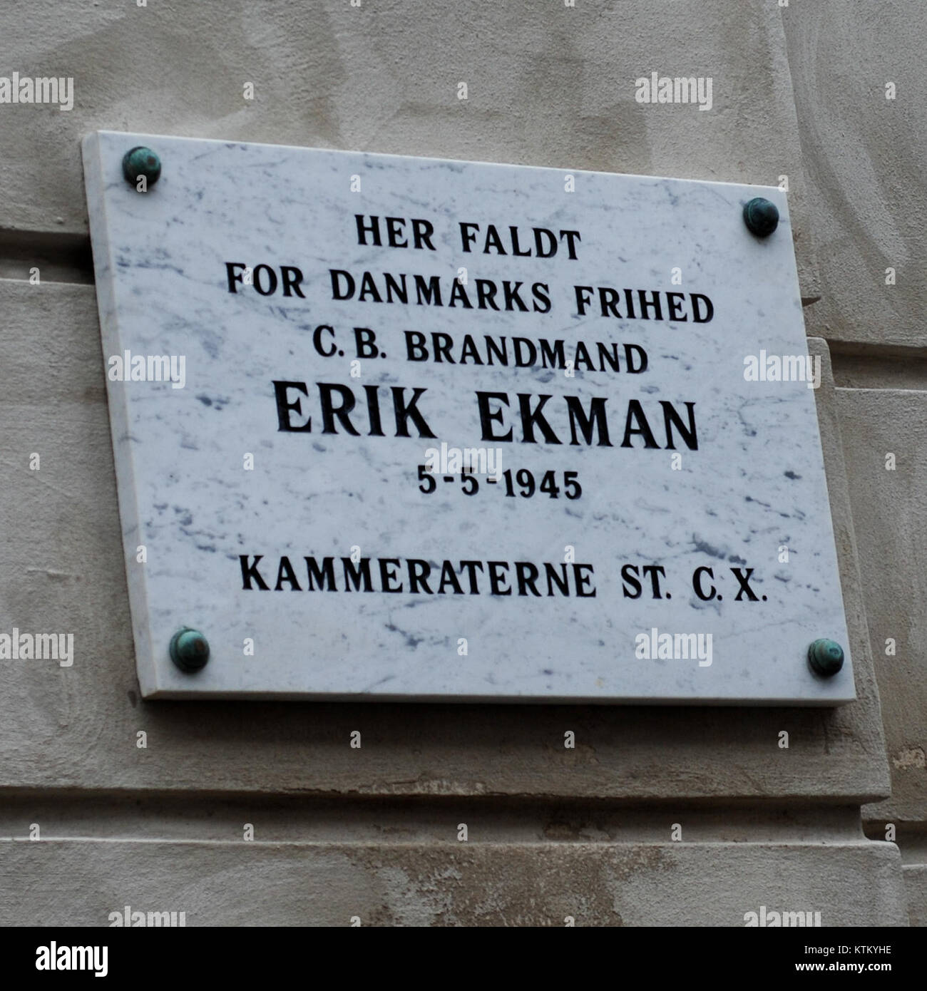 Firefighter Erik Ekman commemorative plaque Stock Photo - Alamy Firefighter Erik Ekman commemorative plaque Stock Photo - Alamy