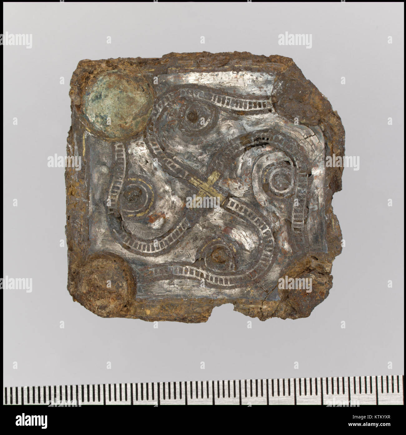 This belt buckle, housed in The Met collection, is a fine example of ...
