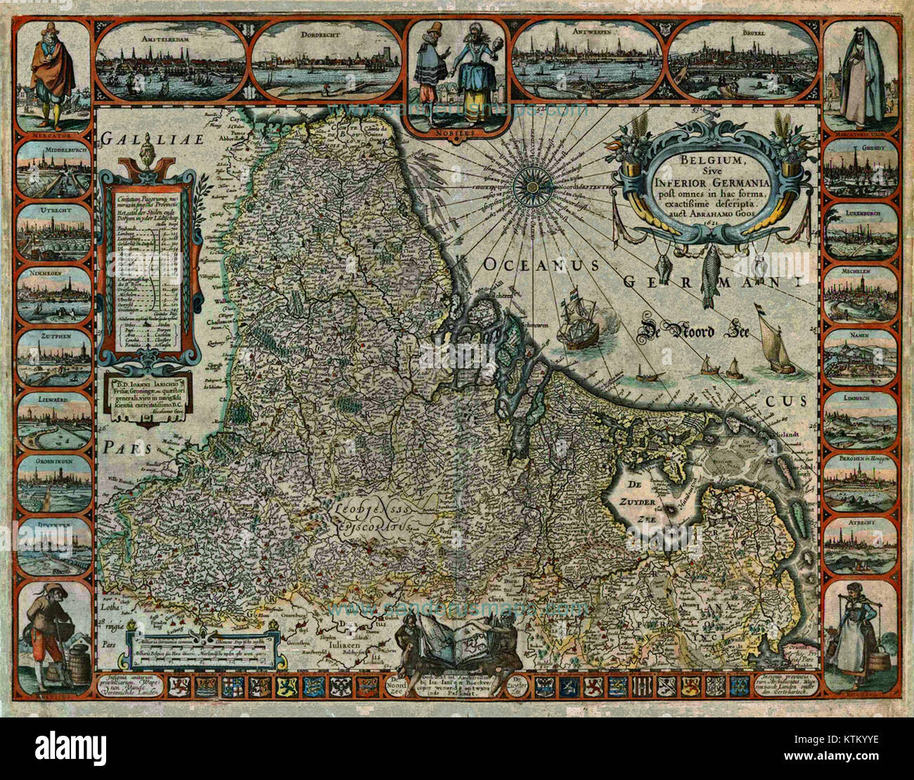 Map of rhineland hi-res stock photography and images - Alamy