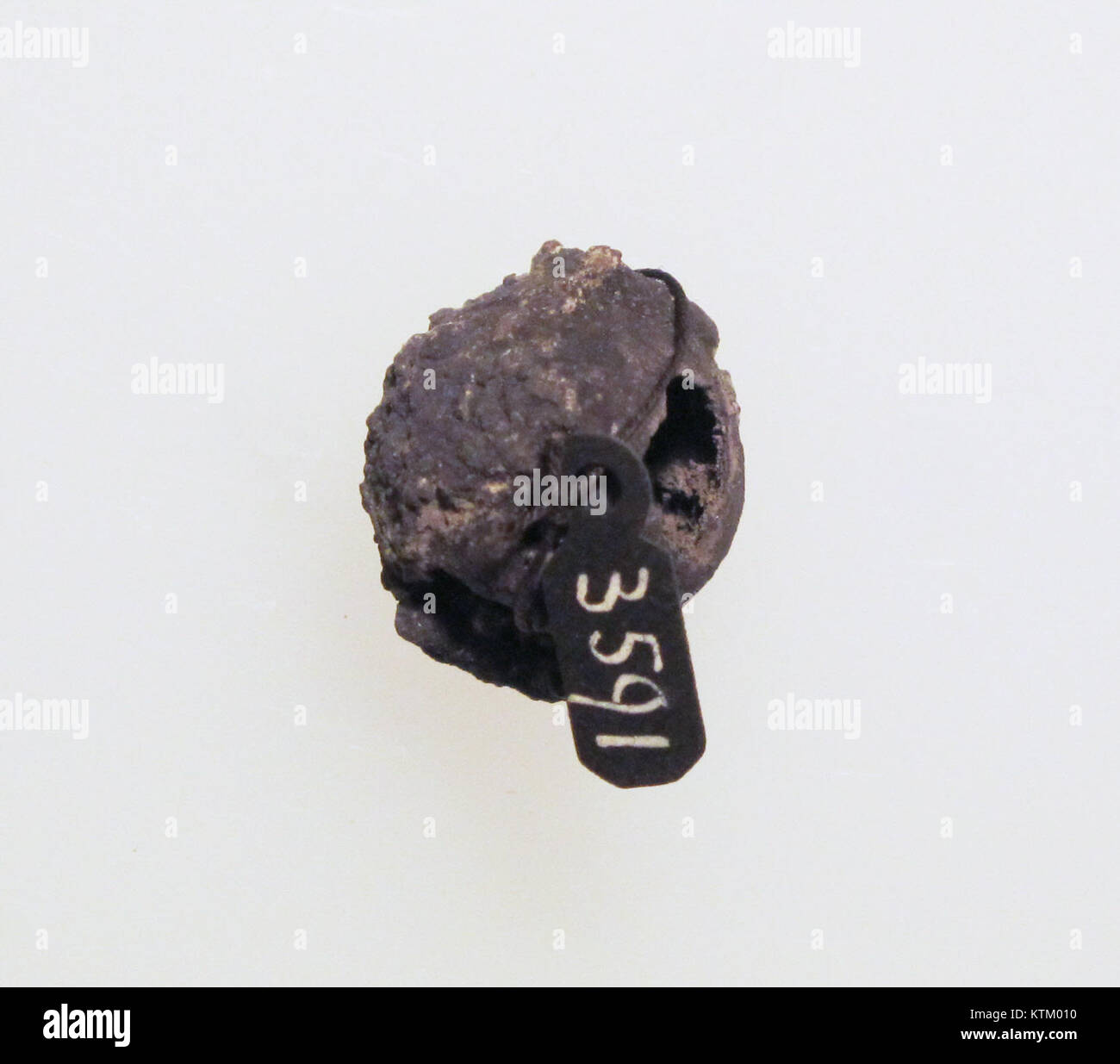 This image shows a bead from the Metropolitan Museum of Art collection ...