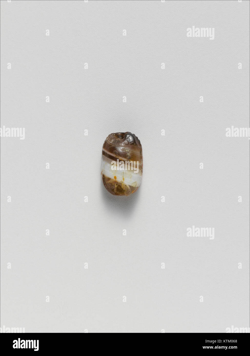 The banded agate scarab, housed in the Metropolitan Museum of Art, is ...
