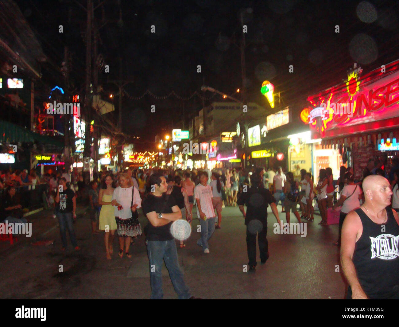 Bangla Road is a popular street in Patong, Phuket, Thailand, known for ...