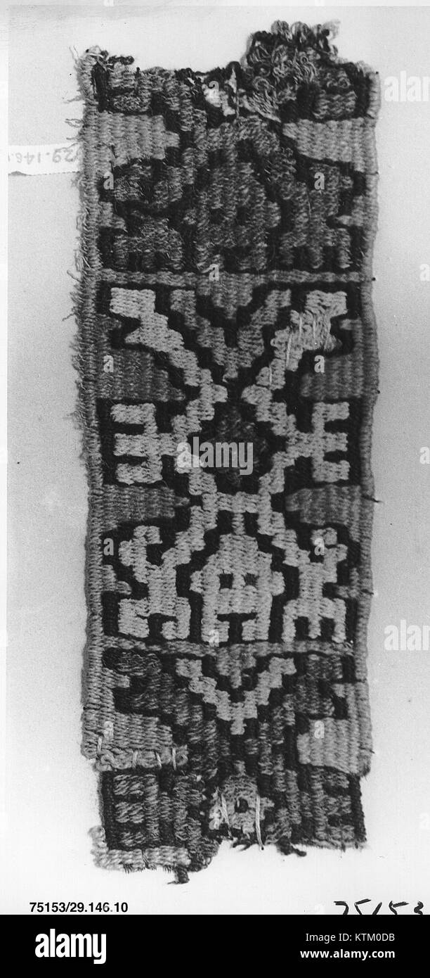 This band fragment, part of a larger collection, is an artifact housed ...