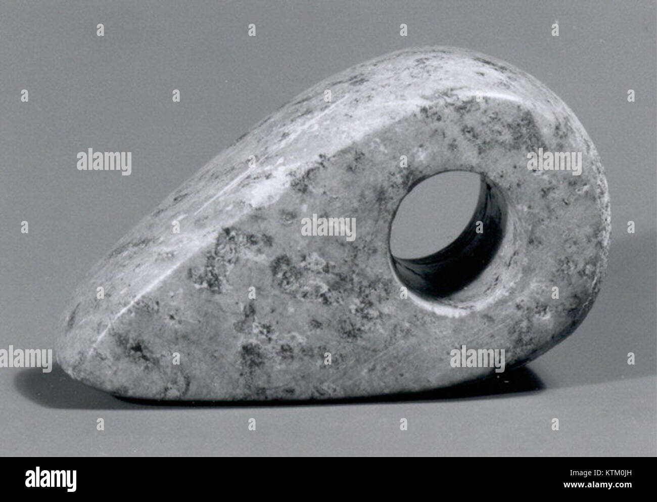 This ancient axe head, part of the Metropolitan Museum of Art ...