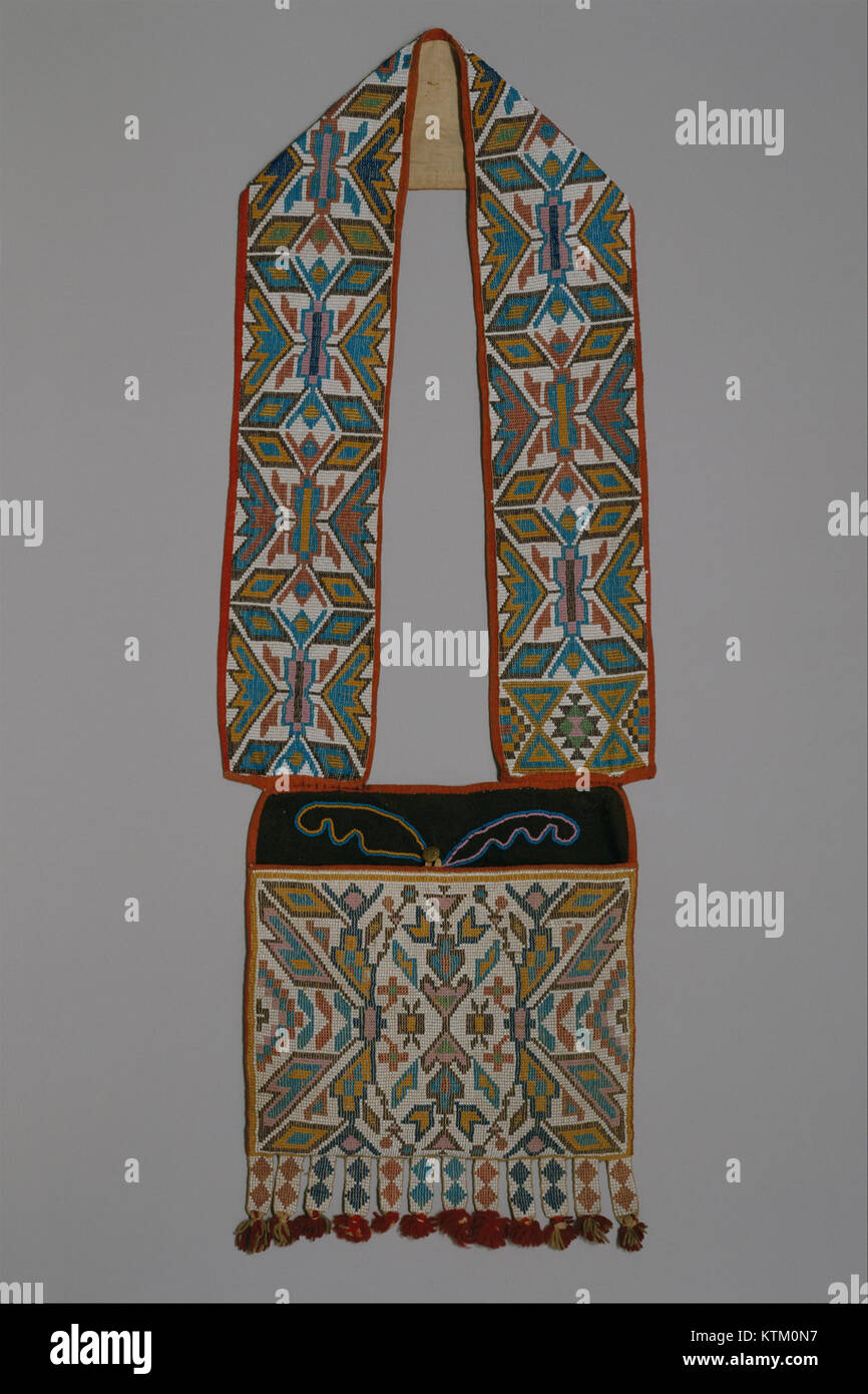 This bandolier bag, part of the Metropolitan Museum of Art collection ...