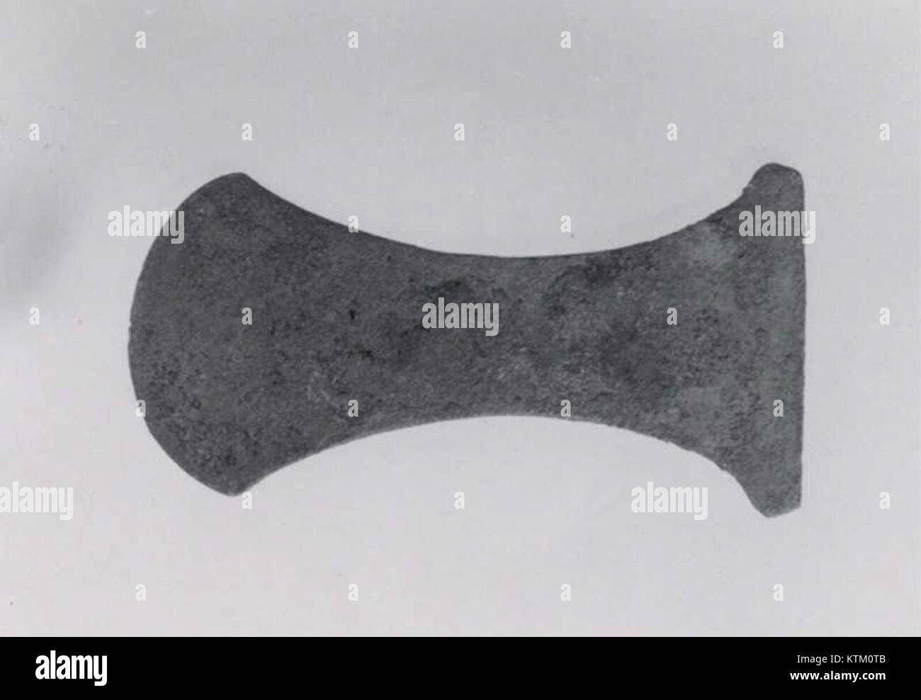 This ancient axe head, housed at the Metropolitan Museum of Art, dates ...