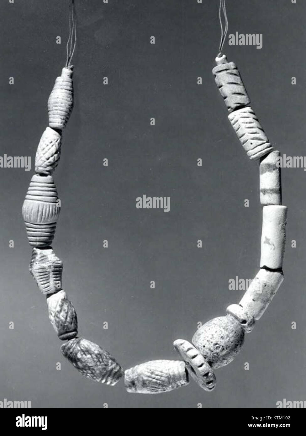 This collection of beads, housed at the Metropolitan Museum of Art ...