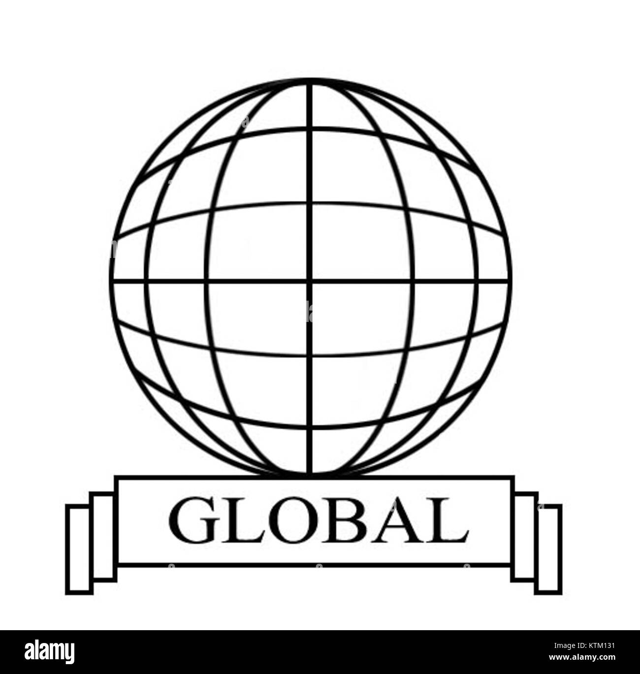 Global network international distribution Black and White Stock Photos ...