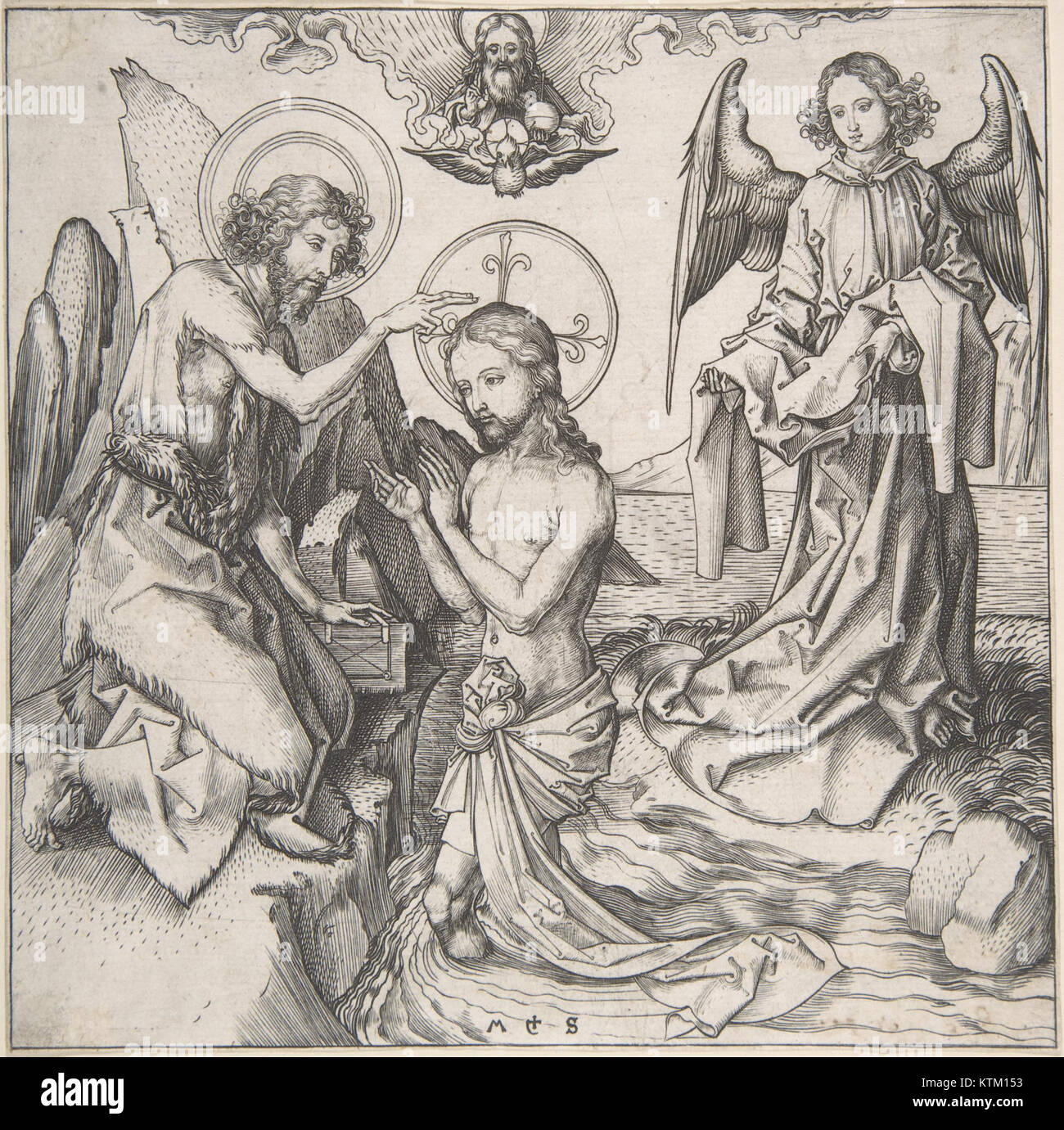 The Baptism of Christ is an artwork depicting the biblical scene of ...