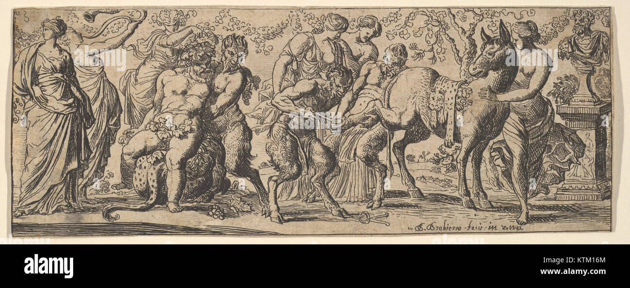 This Bacchanale, depicted in artwork housed by the MET, celebrates ...