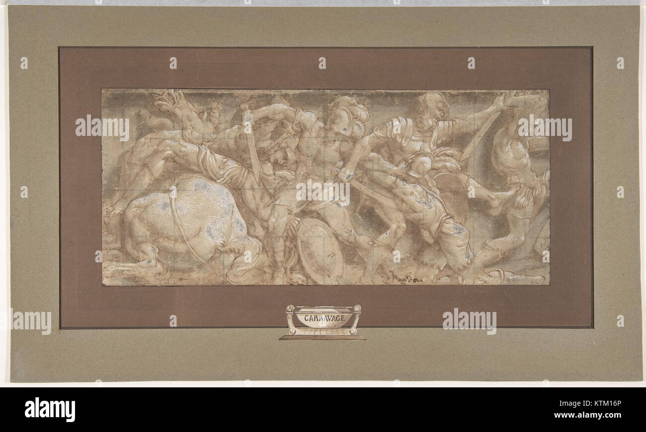 This battle scene, housed in the Metropolitan Museum of Art, depicts a ...