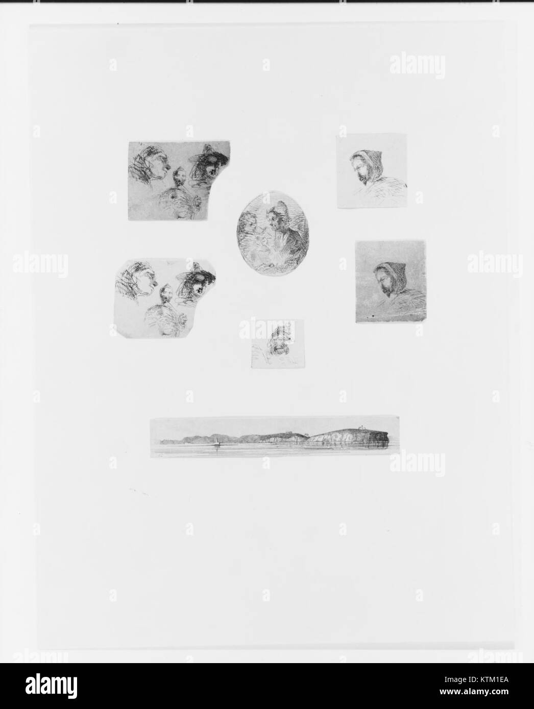 Study bearded man in Black and White Stock Photos & Images - Alamy