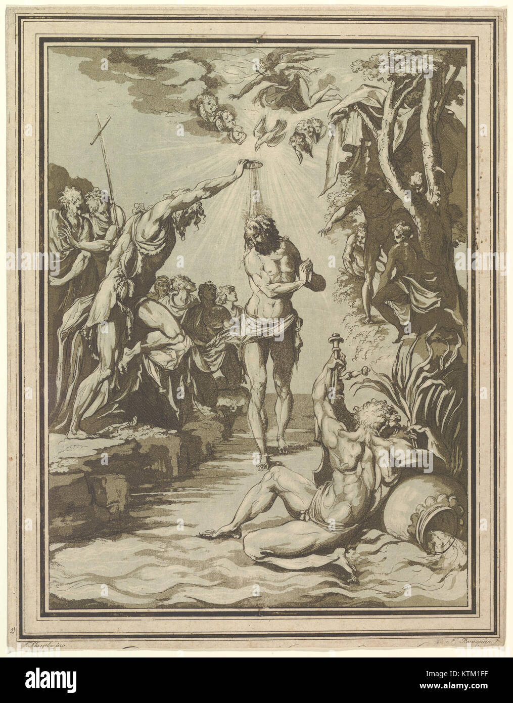 'Baptism of Christ' is a common title for artworks depicting the ...