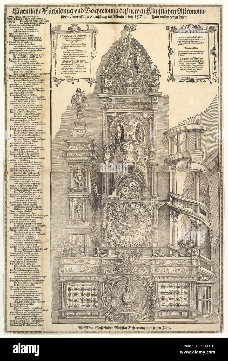 The Astronomical Clock in Strasbourg Cathedral is a highly intricate ...