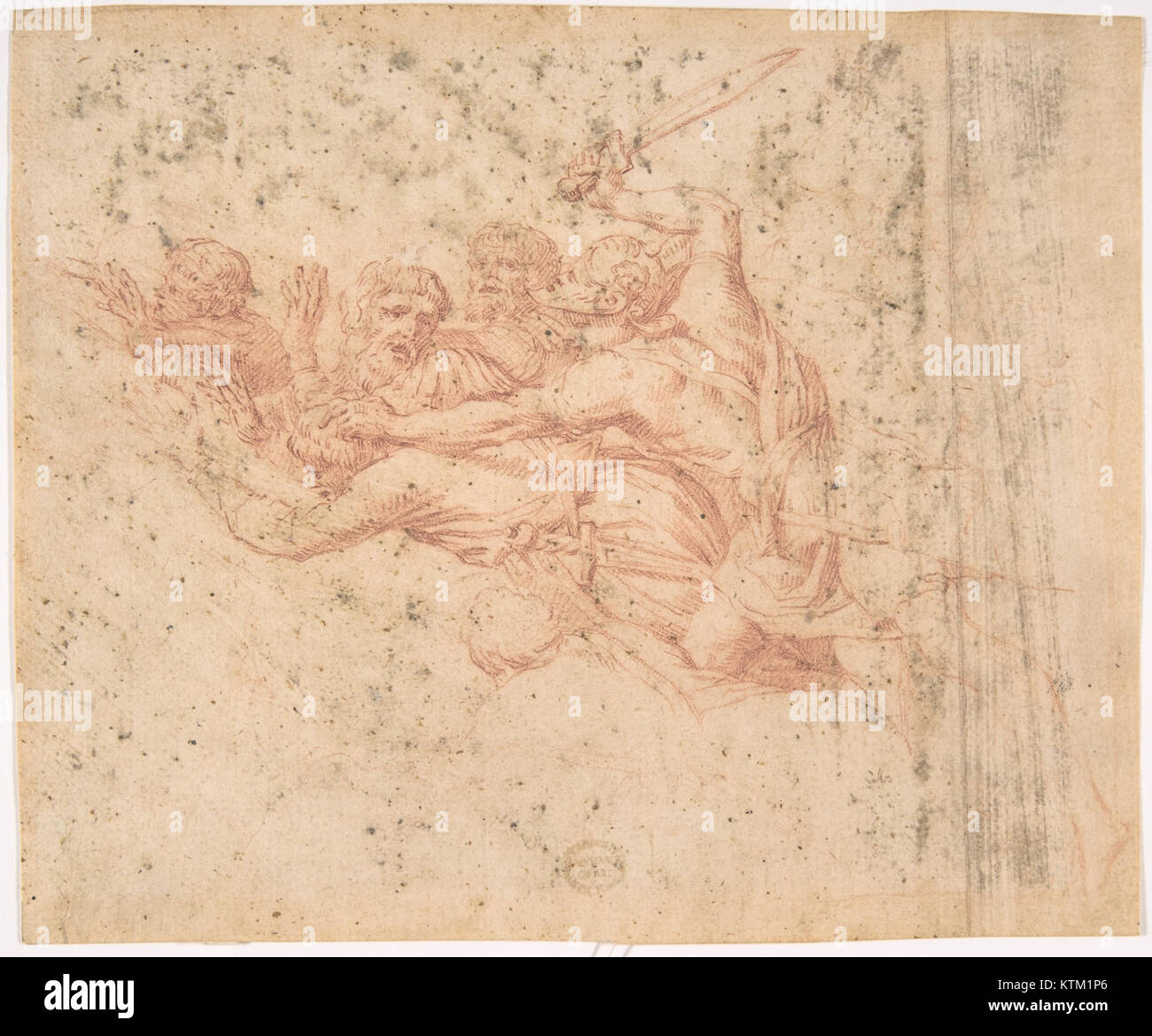 The Battle Scene depicted in MET DP801778 is a historical artwork ...