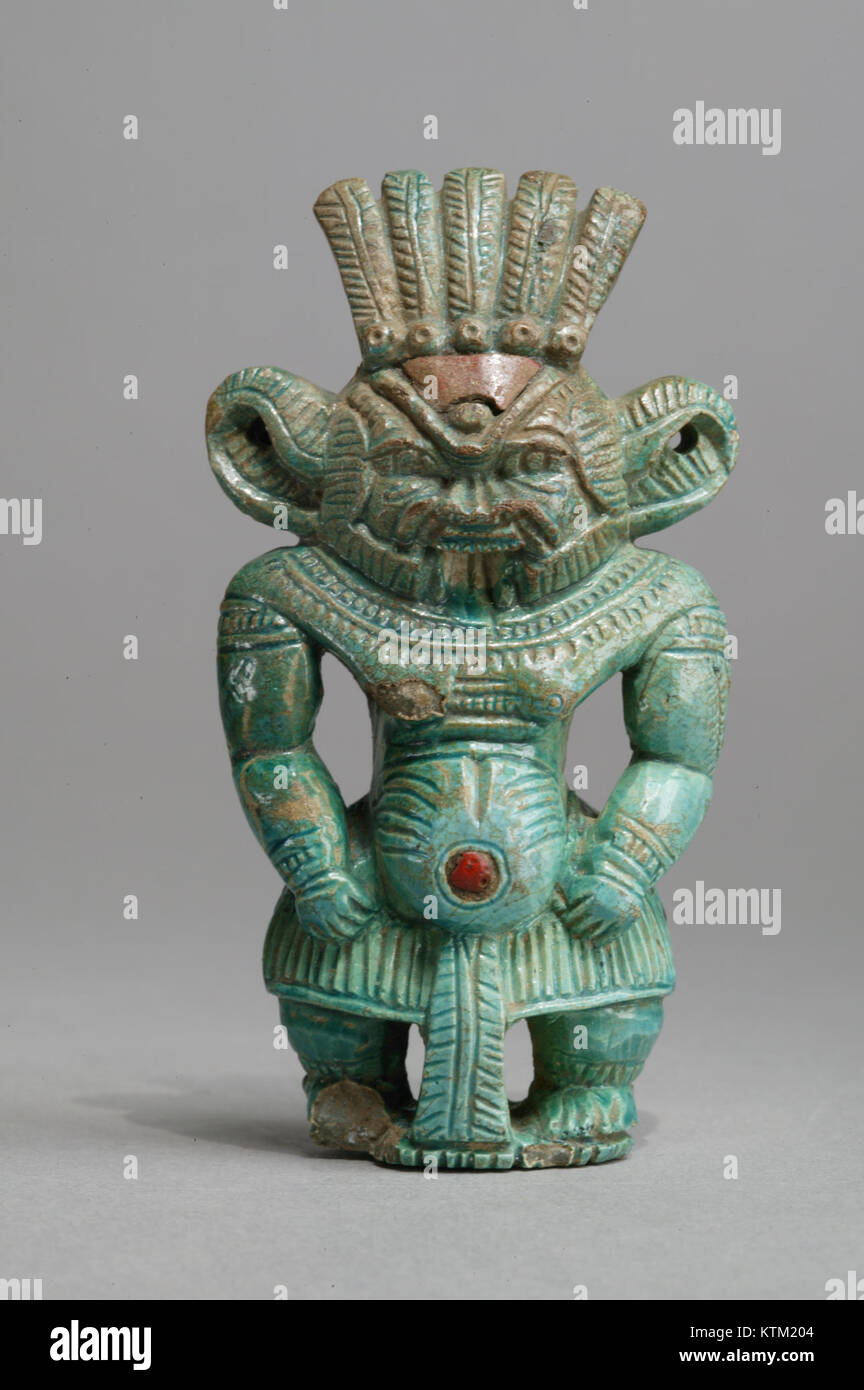 The Bes figure, housed in the Metropolitan Museum of Art, represents an ...