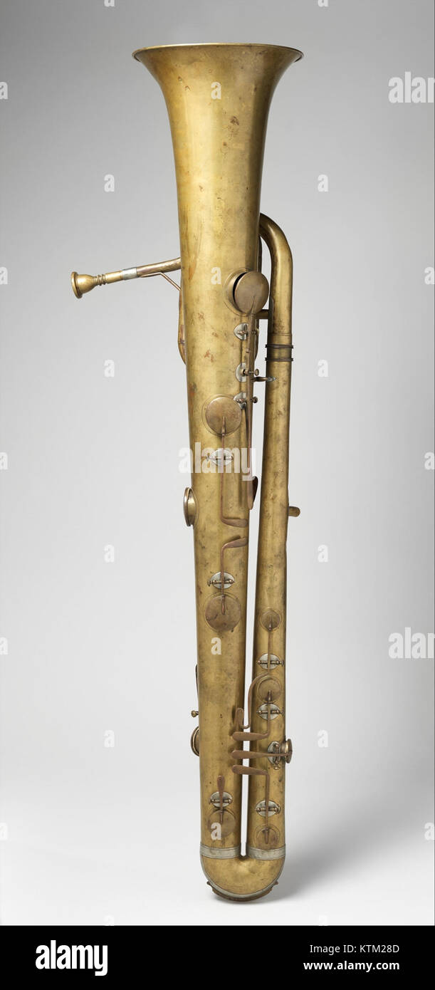 The Bass Ophicleide in B flat, housed in the Metropolitan Museum of Art ...